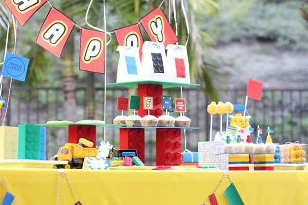 Kara's Party Ideas Lego Themed Birthday Party! | Kara's Party Ideas