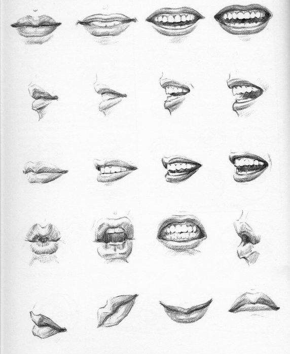 Drawings: FACE PARTS