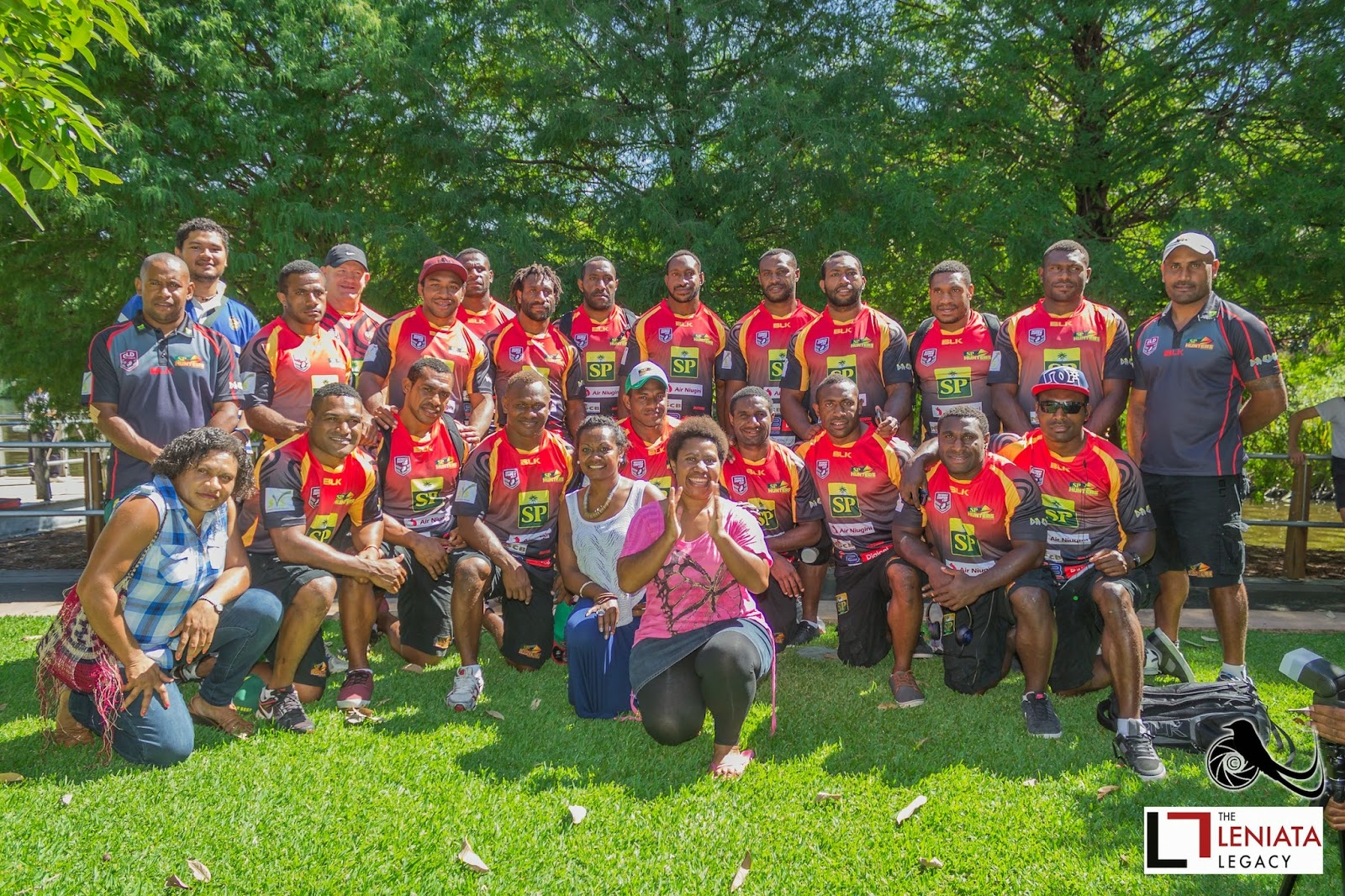 SP Hunters unite against gender-based violence‏ - One Papua New Guinea