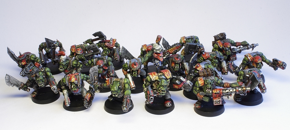Showcase: Evil Sunz Ork Boyz - Tale of Painters