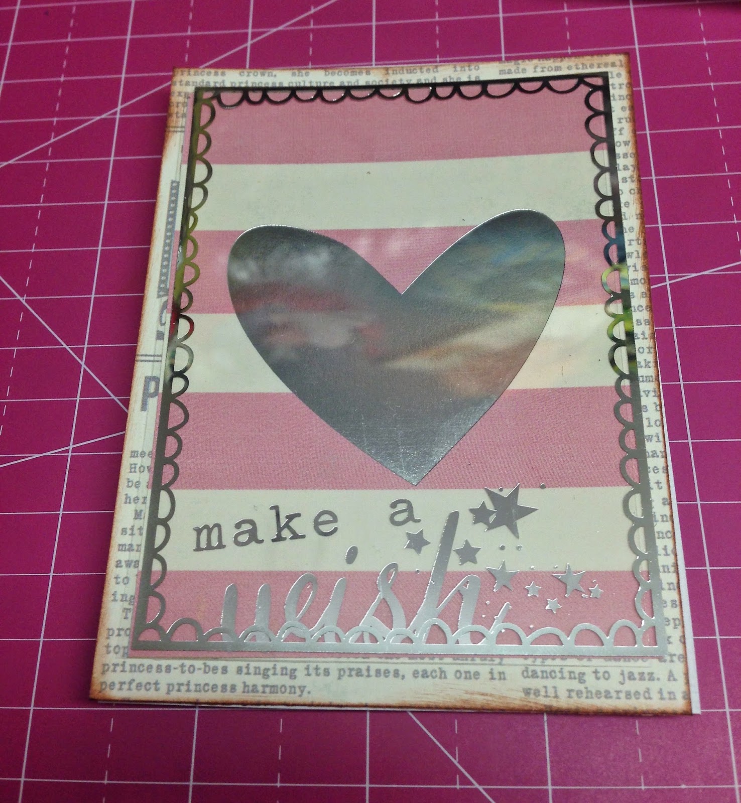 FotoBella: Make A Wish Card with Simple Stories Enchanted