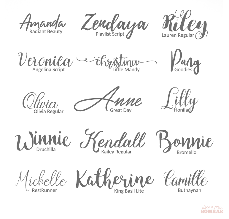 15 fontes grátis maravilhosas para baixar - Dicas pra bombar