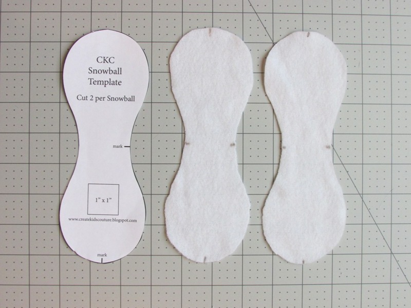 Create Kids Couture: 9th Day of Christmas: Snowball Fight in a Bag