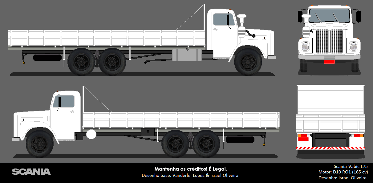 Central Bus: Scania-Vabis L75 Truck