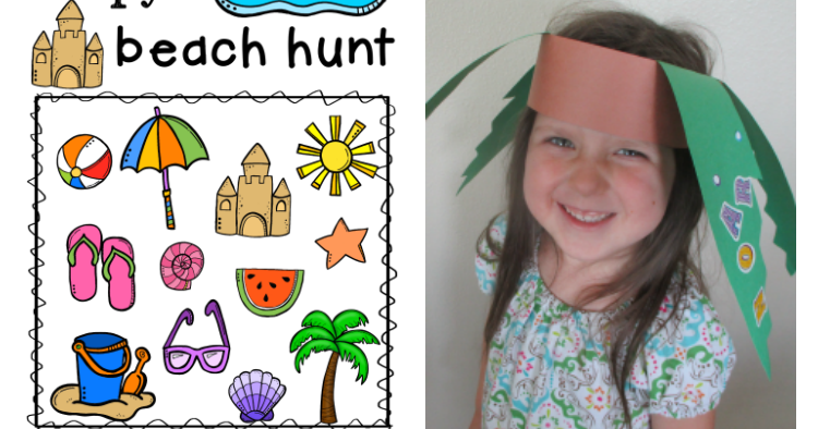 The Cozy Red Cottage: Chicka Chicka Boom Boom and Beach theme