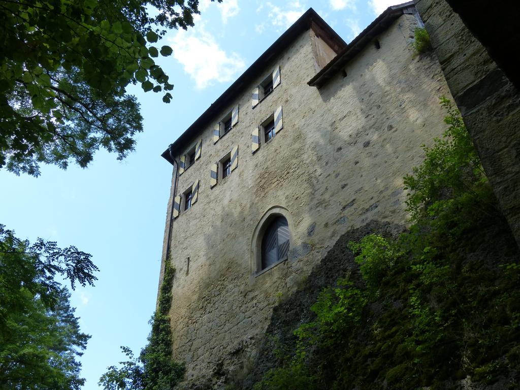 Wandern durch Franken: Fotos - Wanderung Burg Rabeneck - 21.Juli 2019