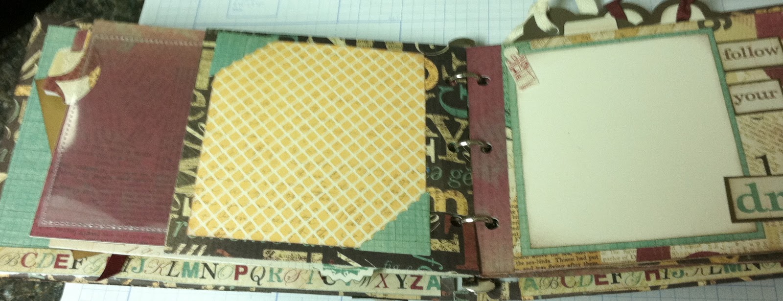 Paper Escape: Typeset Mini Album "School Days"