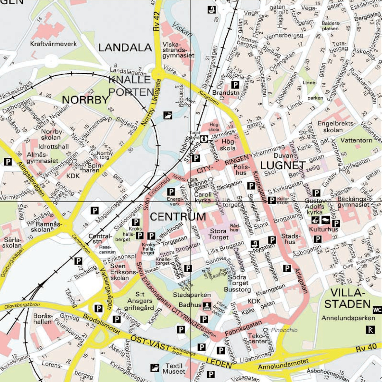 translating boras / översätta borås: Around Boras #1: Centrum / City Center
