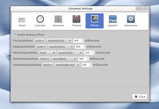 Cinnamon 1.2 Released With Desktop Effects, Multiple Layouts, More ...