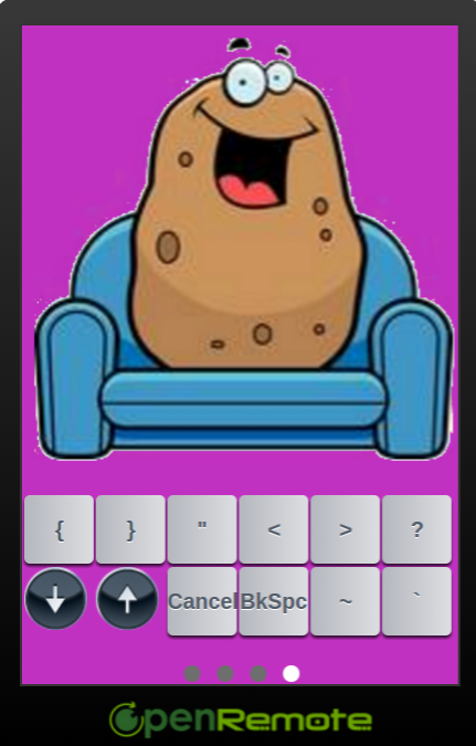 Timbocephus: Revised home brew remote added full virtual keyboard input ...