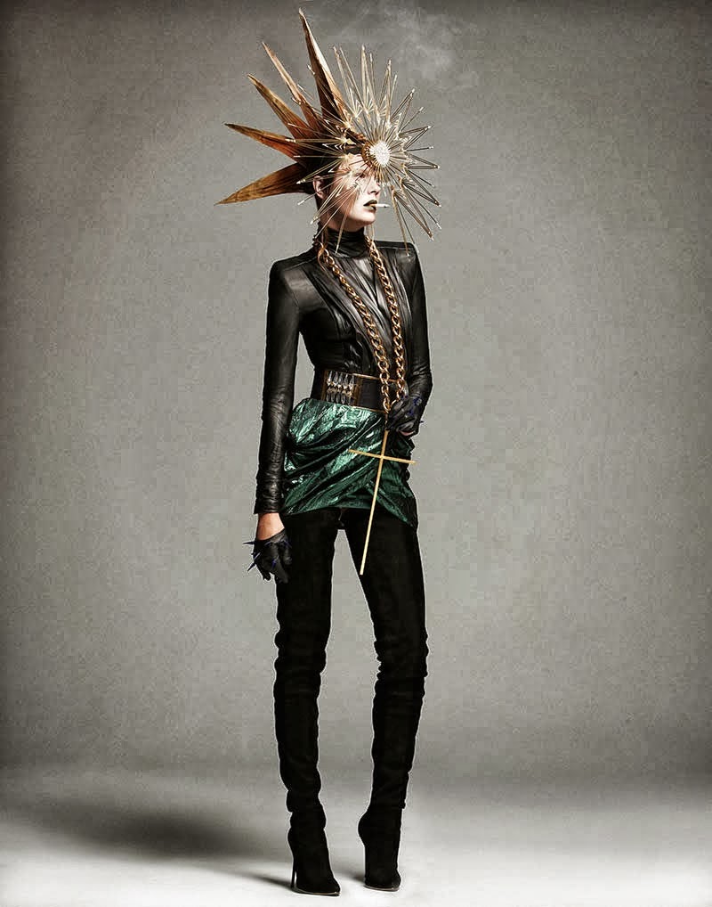 Martha Streck by Manolo Campion Magazine Photoshoot For V Magazine 2013 ...