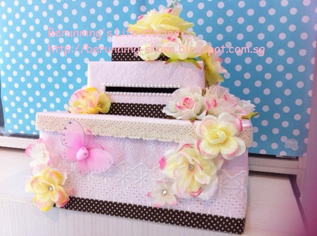 Berunning's Life Stories...: My DIY Wedding ang pow box