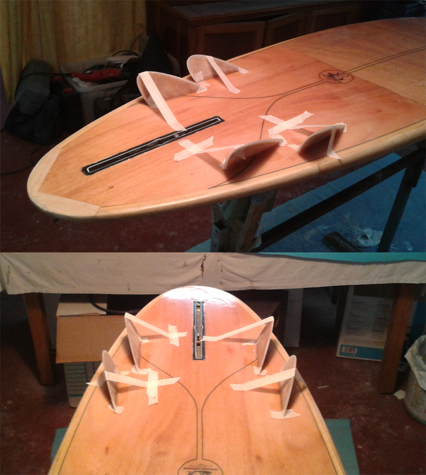 Single fin reconvertida a Bonzer