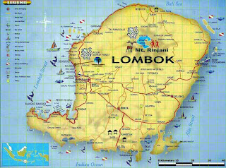 LOMBOK ISLANDS: Peta Lombok