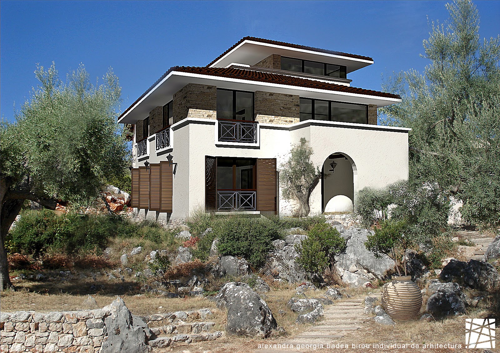 CASA IN STIL MEDITERANEEAN - AZSTUDIO