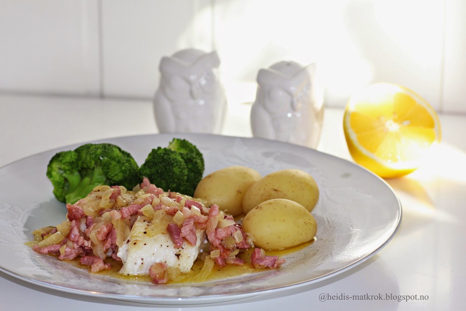 Heidi's Matkrok: STEINBIT med LØK OG BACON