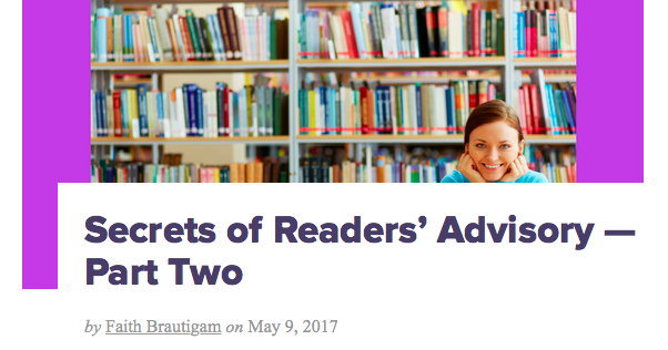 RA for All: Part Two of Secrets of Readers’ Advisory with Me!