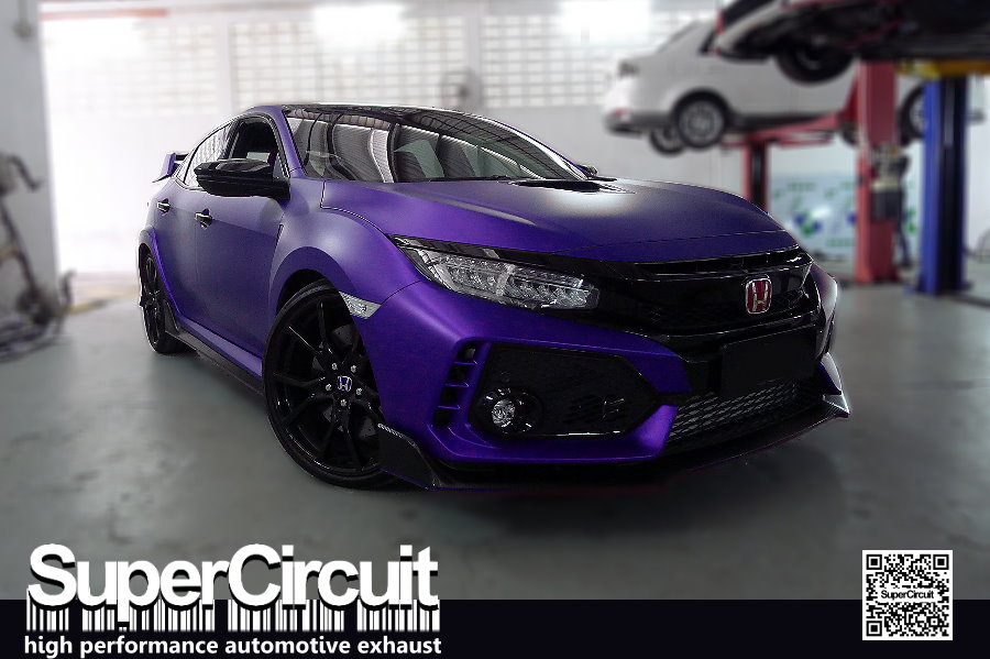 SUPERCIRCUIT Exhaust Pro Shop: Honda Civic FK8 Type-R Front Pipe