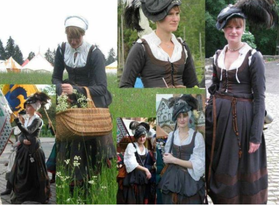 Marlein - a 16th century wardrobe: A journey among trossfrau-dresses