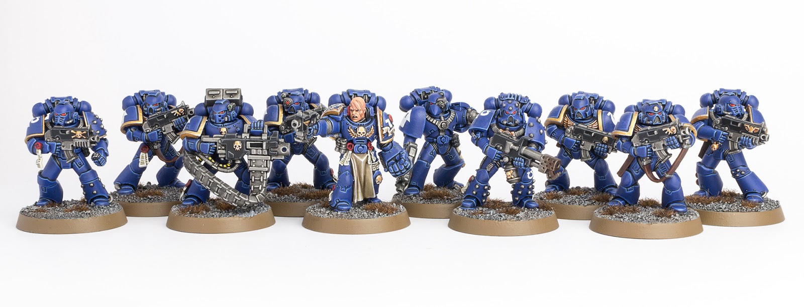Showcase: Ultramarines Tactical Squad I - Tale of Painters