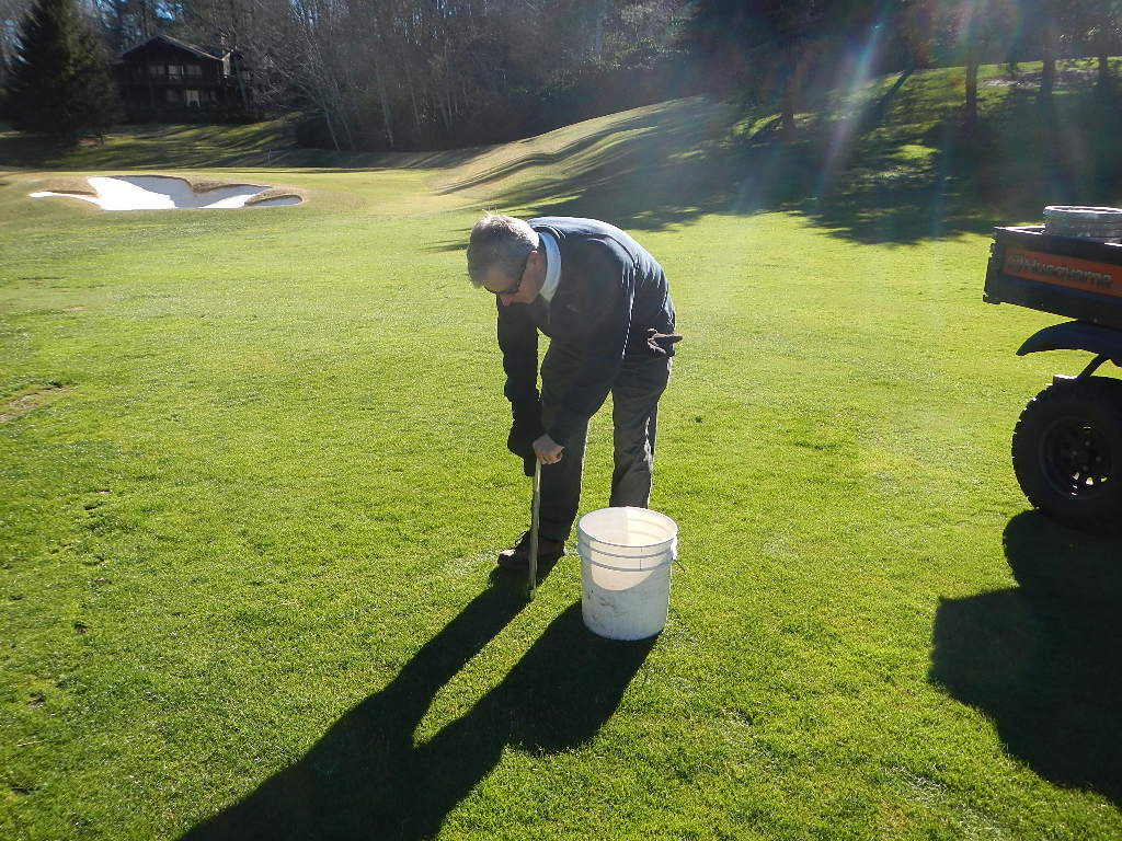 Highlands Falls Country Club Golf Course Maintenance: Soil Sampling