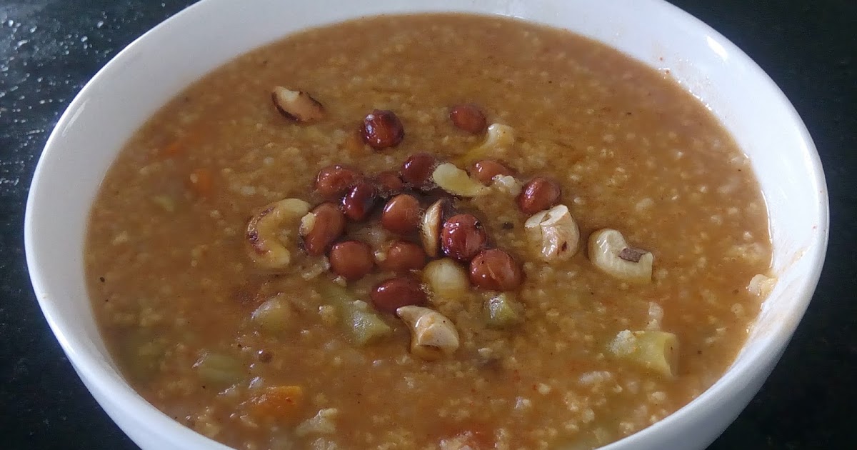 Navane/ Foxtail millet Bisibele bhath