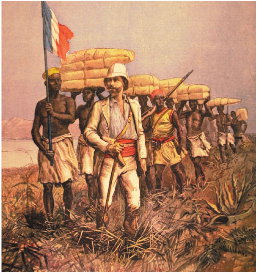 Une langue dans le monde: Plan de clase sur la colonisation