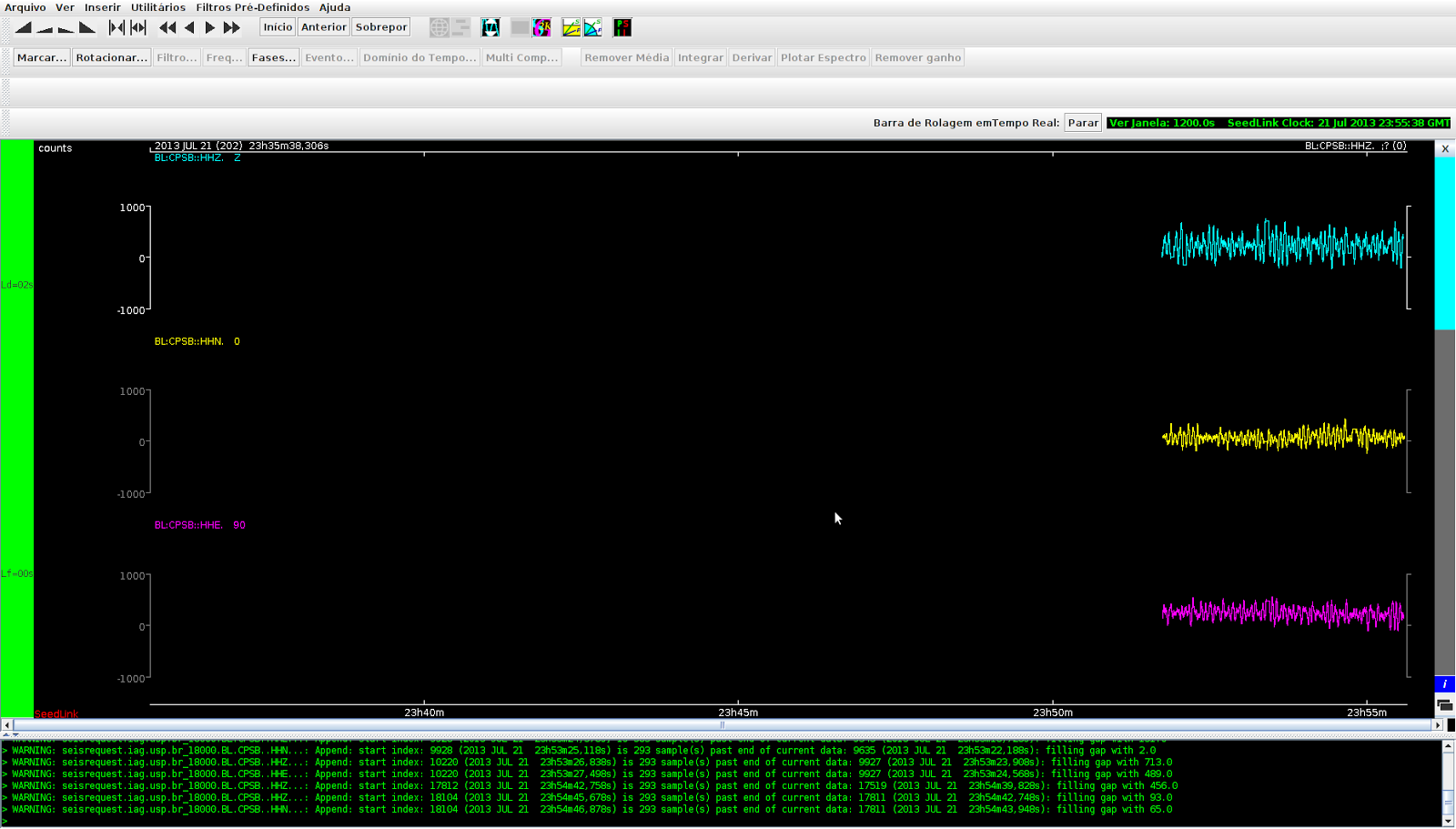 Geofísica, Automação, Robótica e Linux Embarcado