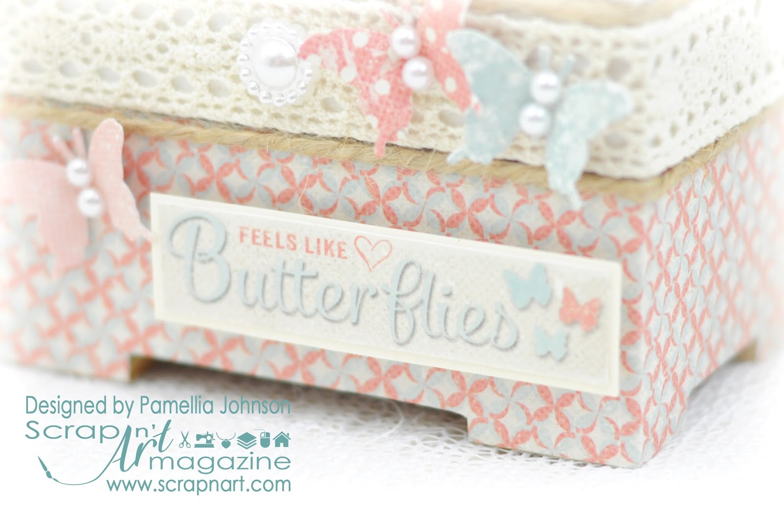 My Little Craft Things: Decorative Pin Box with Video