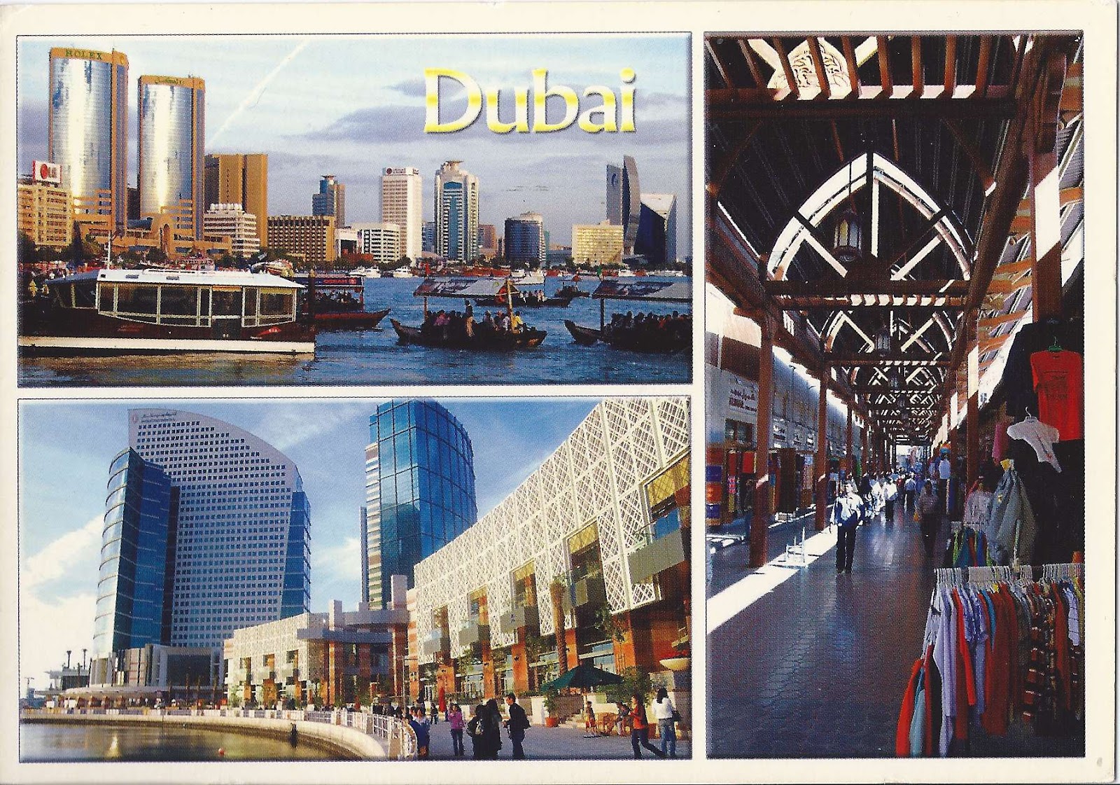 A Journey of Postcards: Views of Dubai, United Arab Emirates