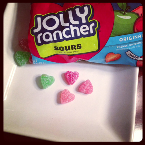 Food Pusher: Jolly Rancher Sours