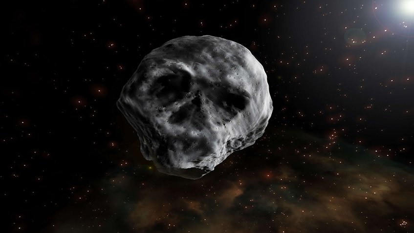 El Parroquiano: El extraño asteroide con forma de calavera que fue ...