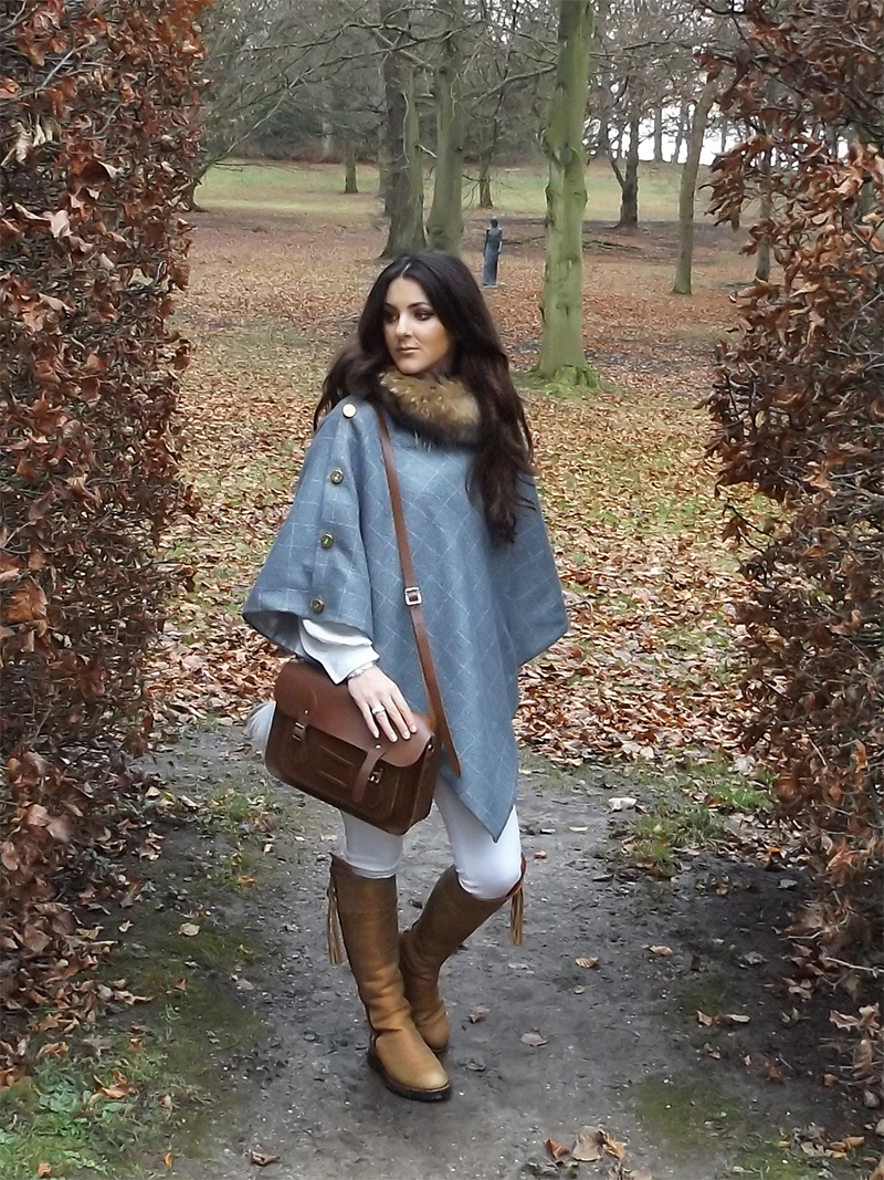 Bethan Senior Country Couture: Cartridge Button Poncho - Charlotte in ...