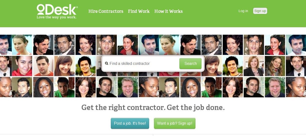 Work At Home: oDesk (now Upwork) | A Woman Who Is Always On The Go