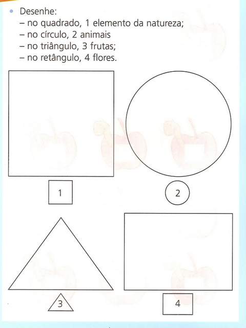 Atividades com Formas Geométricas para Educação Infantil.