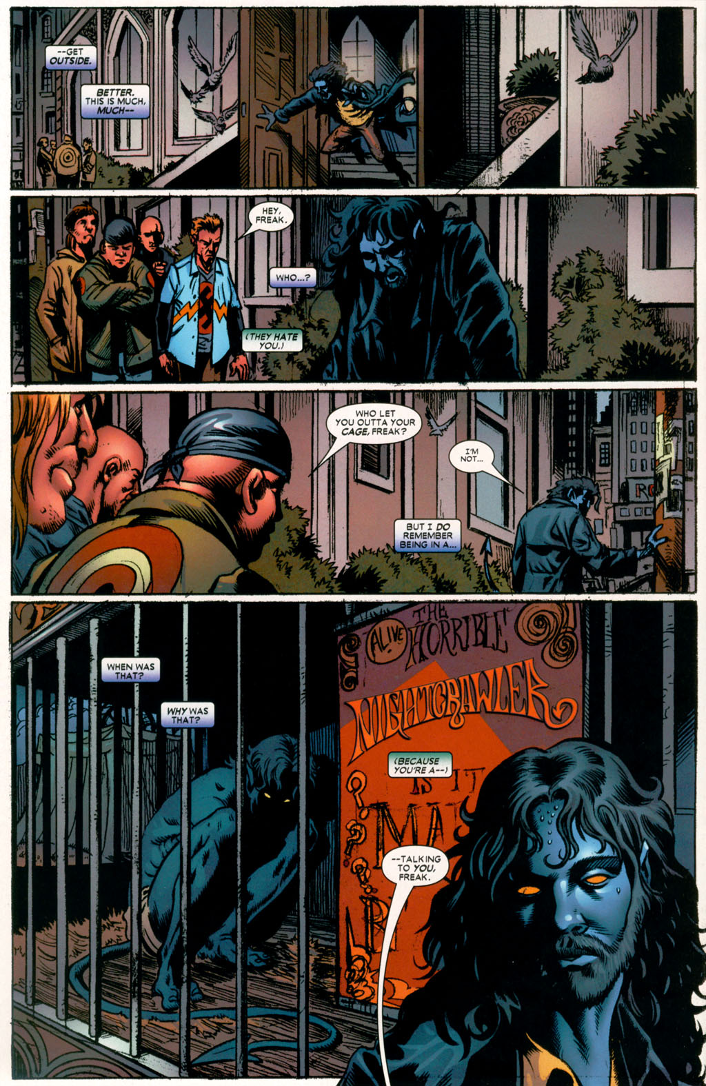 Nightcrawler Character Progression: Nightcrawler in the 616 Marvel Universe