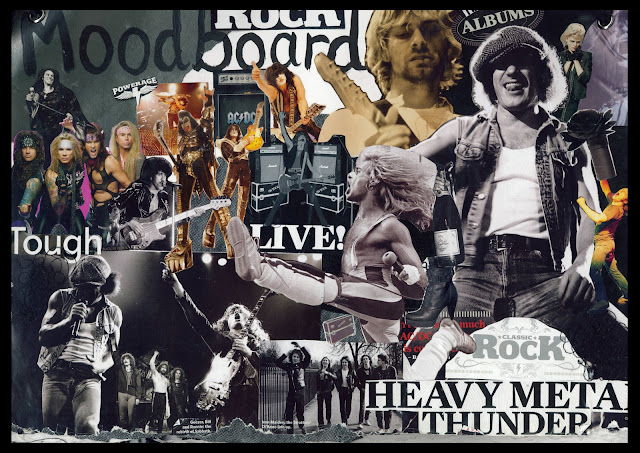 All I want is Hysteria: Classic Rock Inspiration Moodboards