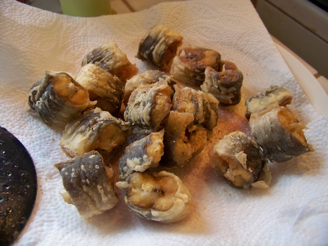 Cuisine en folie: Anguilles frites persillées