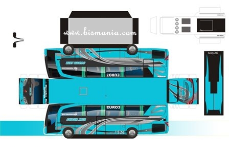 Papercraft Bus 2 ~ RAILFANS and BUSMANIA