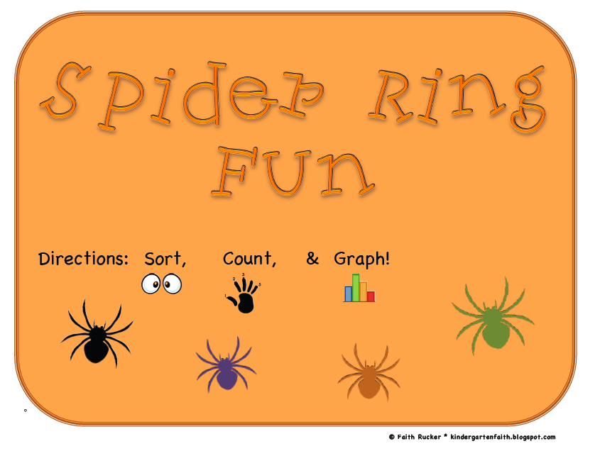 Kindergarten Faith: Fall Blog Hop & Spider Ring Fun