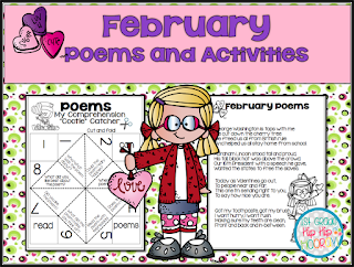 1st Grade Hip Hip Hooray!: February Poems and Activities