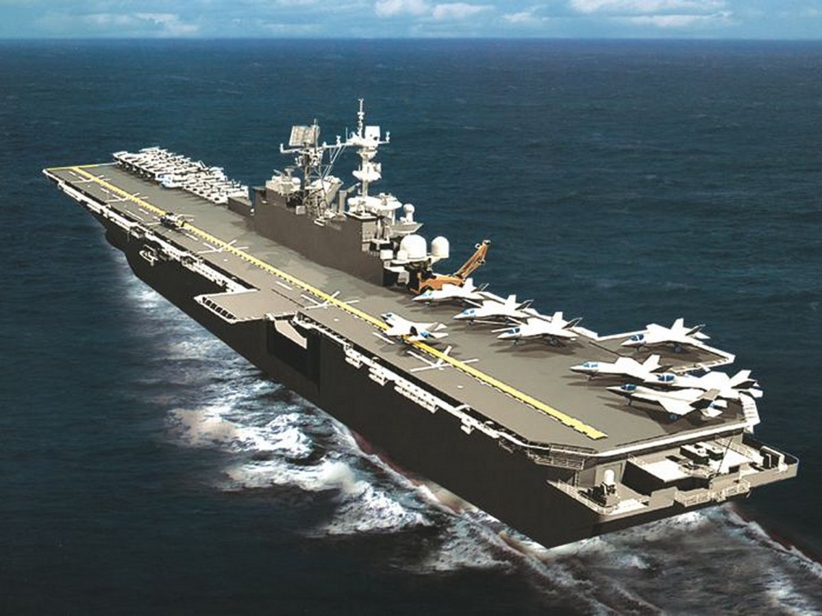 Classe America começa testes