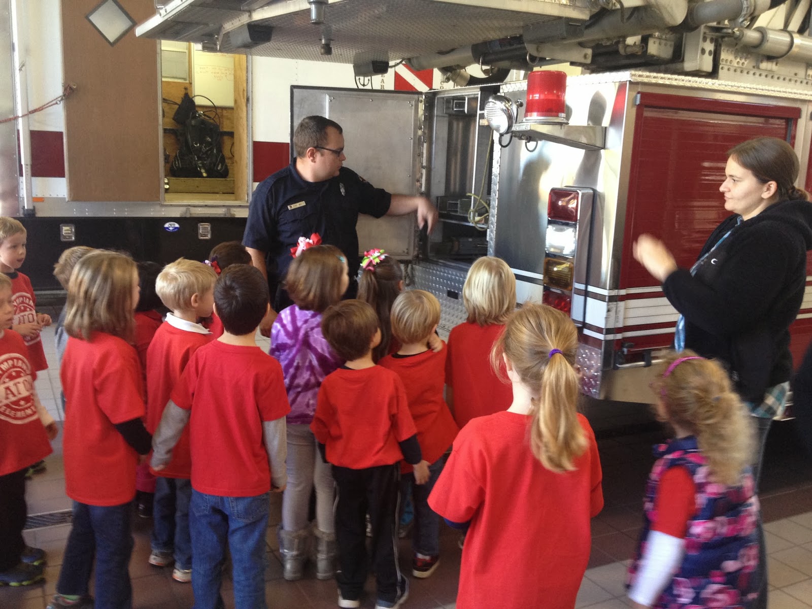 Ms. Crowley's Class: Fire Station Field Trip