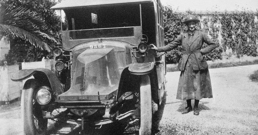 Women Heroes of World War I: Olive King, her ambulance, and a fire in ...