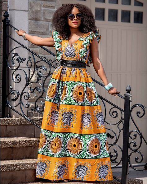 Sophie Mbeyu Blog: Kitenge Maxi Dresses!