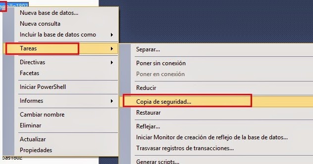 Análisis y Programación: SQL Server 2014. Restaurar una base de datos a ...