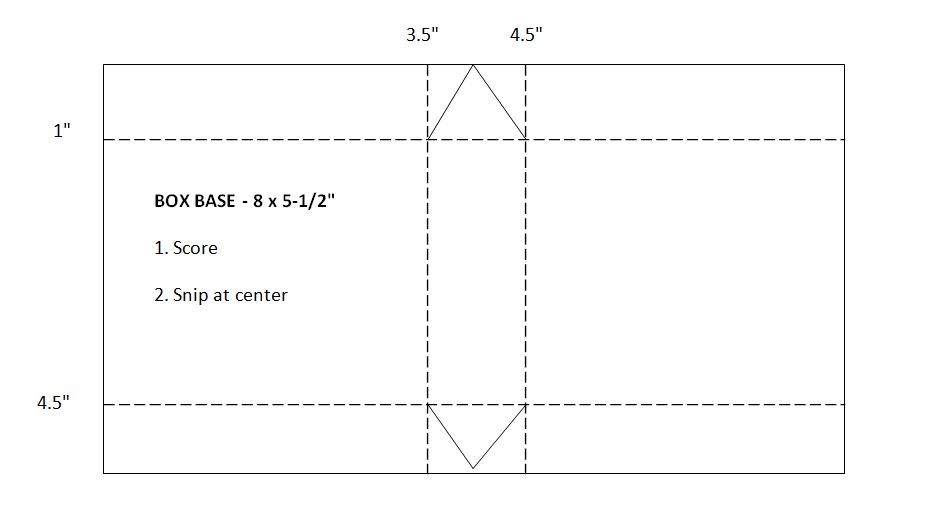 Silver Stamping: Scor-Pal Mini Card Box Tutorial
