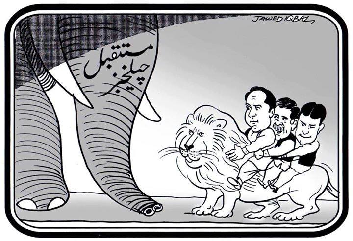 First Love To Change Everything: political cartoons of pakistani