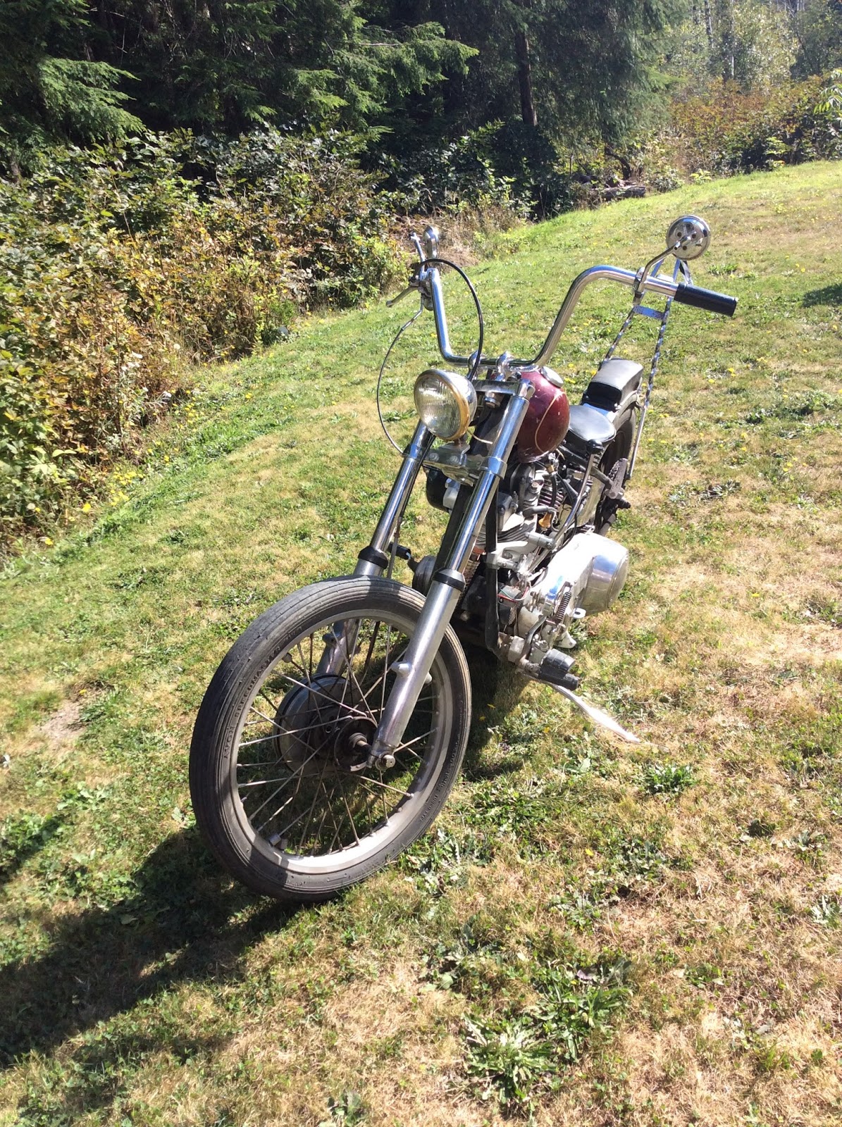 Born Loser: 1969 Shovelhead Chopper For Sale