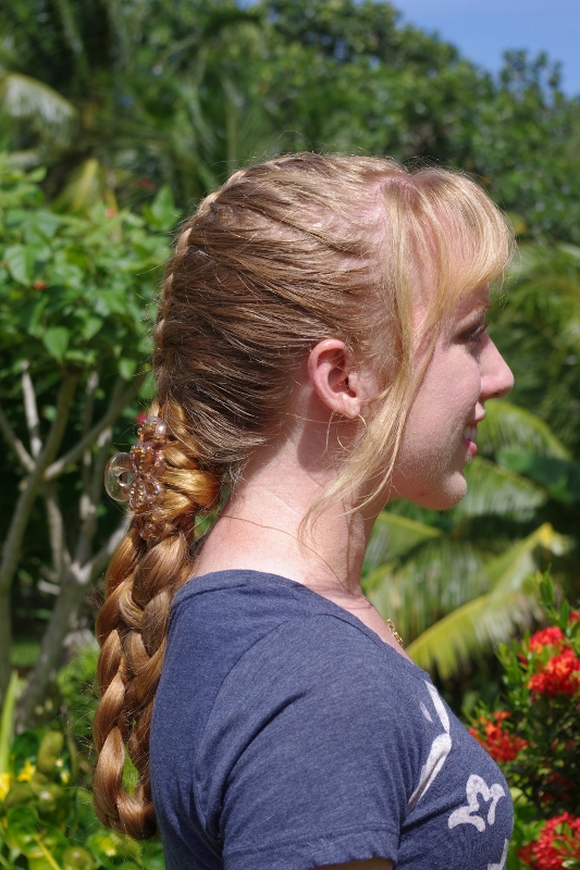 Braids & Hairstyles for Super Long Hair: Four-strand French braid~ my ...